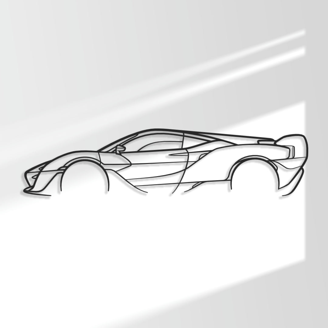 McLaren Sabre - Metal Wall Art